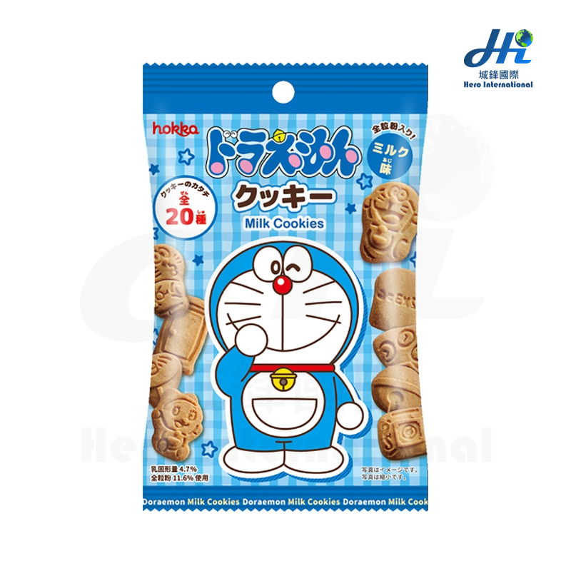 Hokka Doraemon Milk Flavor Cookies – 60g | 城鋒國際 | 高質純天然產品|消毒產品|護膚|日常用品
